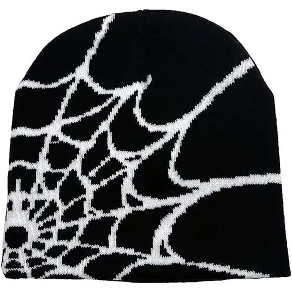 Accessories | New Spider Beanie Unisex Black And White | Poshmark